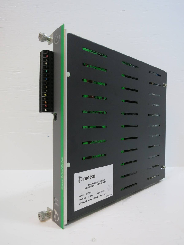 Valmet Metso Automation IOP320 181545 Rev B2/C7 Analog Output Module PLC IOP 320 (NP2043-1 ...